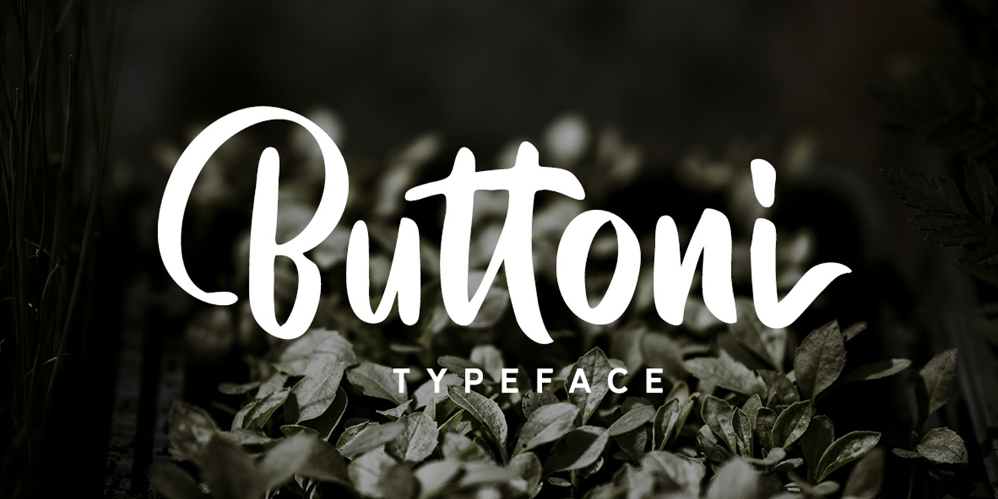 Font Buttoni: descargar e instalar en el WEB sitio
