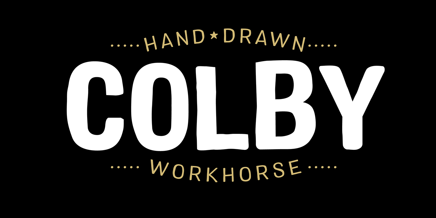 Font Colby: descargar e instalar en el WEB sitio